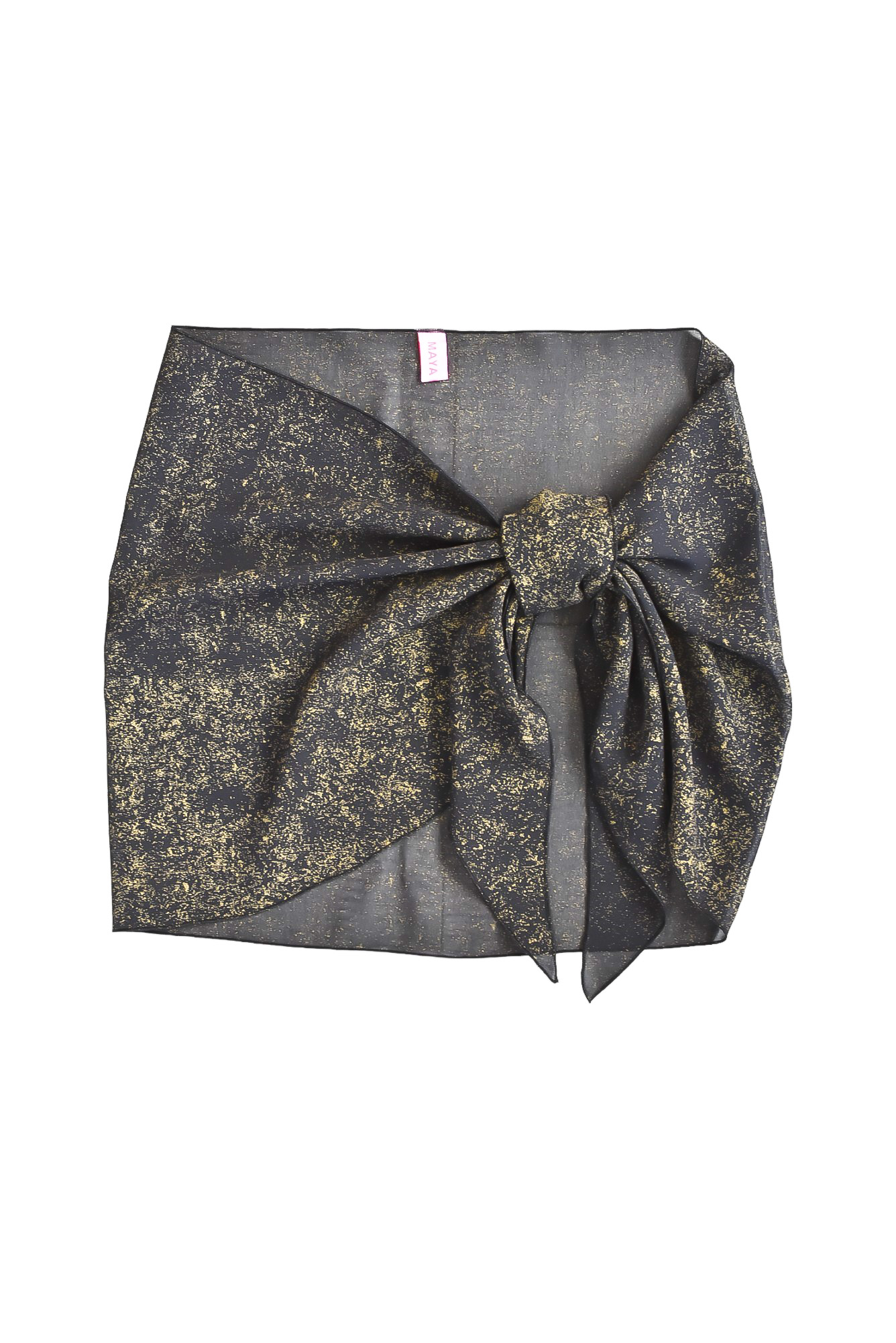 Beach pareo in black and gold, Beachwear, BEACHWEAR | Maya Ilieva ...